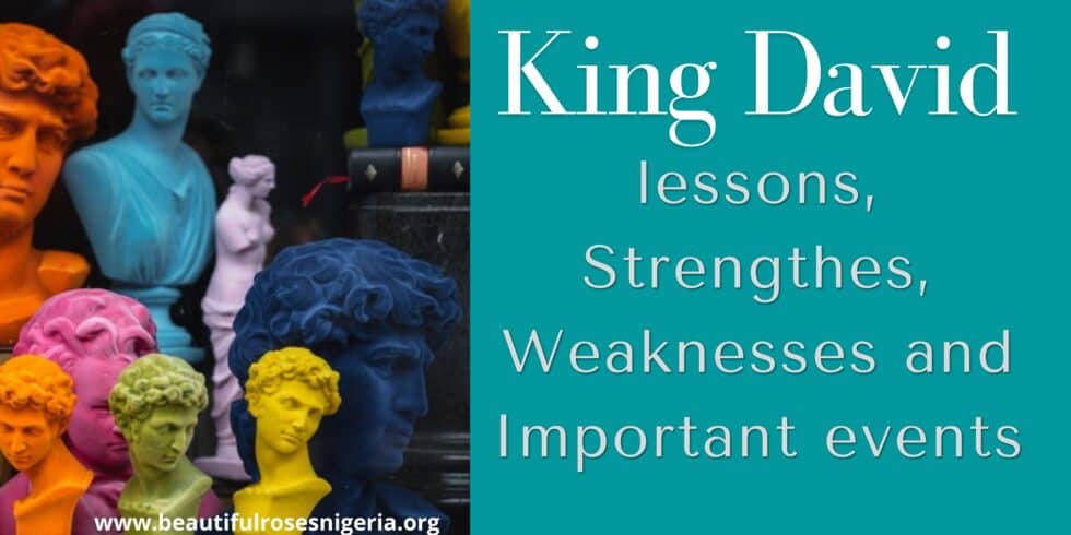 8 Lessons From King David In The Bible | Beautiful Roses Nigeria